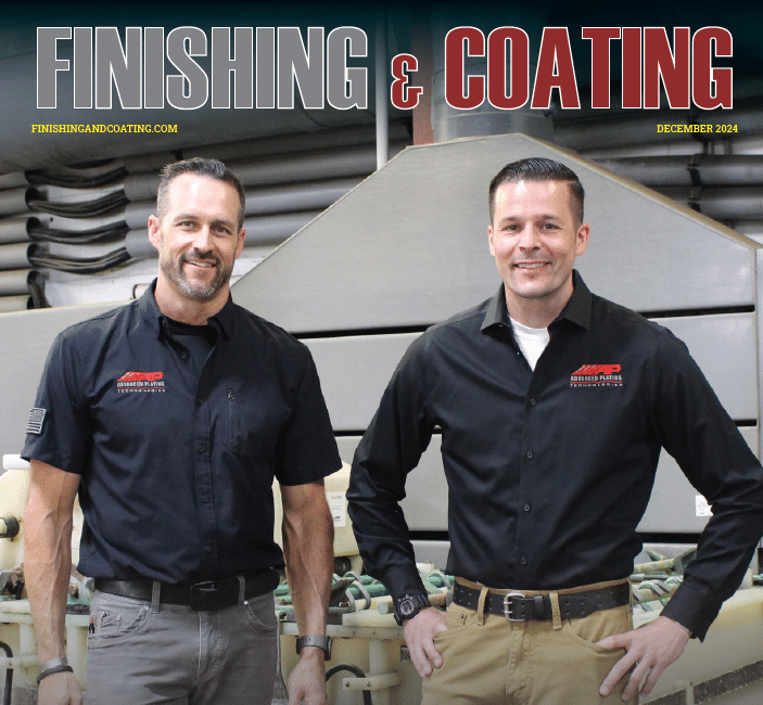 APT Featured in the December Issue of Finishing & Coating Magazine 2024 ...